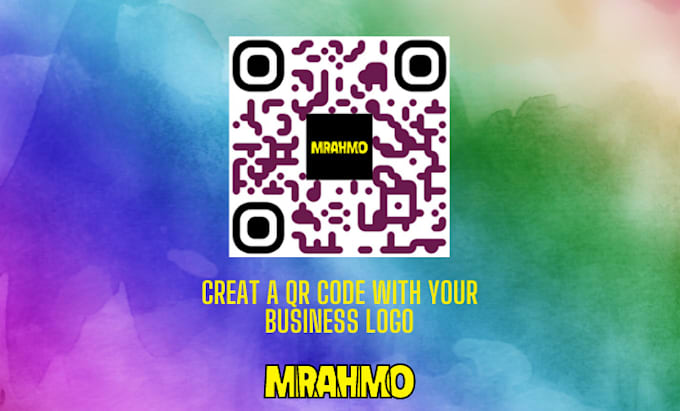 Creat a qr code with your business logo by Mrahmo2022 | Fiverr