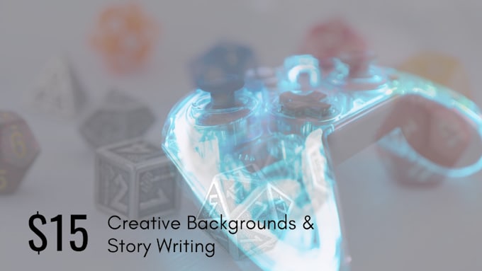 Write a character backstory for you for any roleplaying game by ...