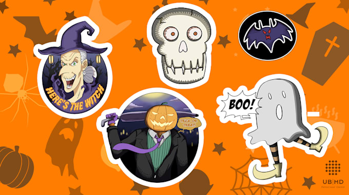 Make your sticker packs costum design by Sinrakobe21 | Fiverr