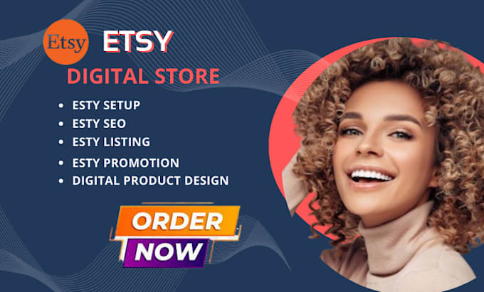 Setup etsy, etsy store etsy shop etsy digital product etsy promotion ...