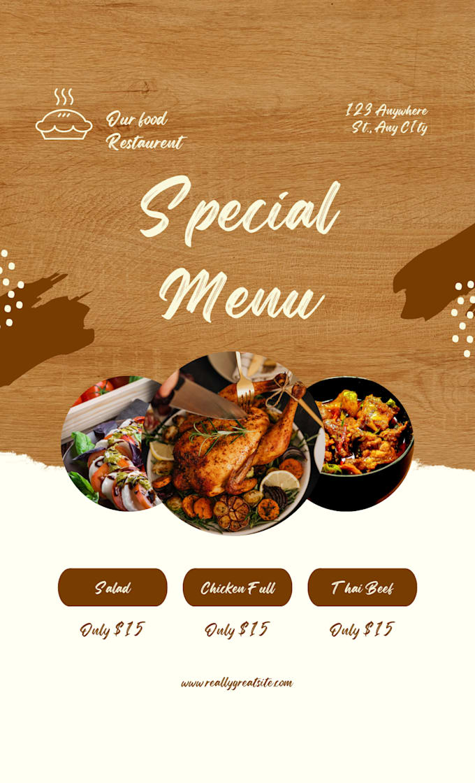 Design restarunt menu,digital menu with in 12 hours by Vamsikrishna377 ...