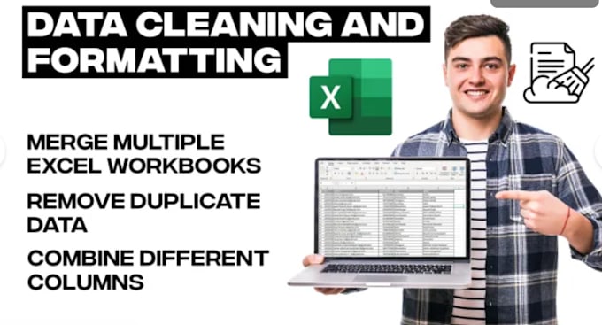Excel cleaning and formatting by Workingbee485 | Fiverr