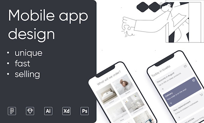 Design bespoke ui ux design for mobile app by Sashapoll | Fiverr Design bespoke ui ux design for mobile app by Sashapoll | Fiverr