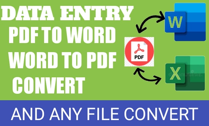Do data entry , pdf to word, pdf in excel, by Anilverma1998 | Fiverr