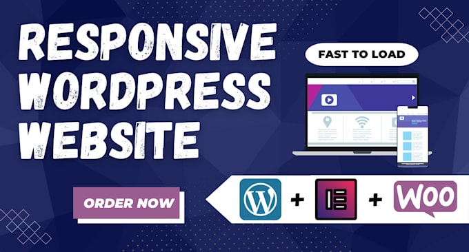 Create stunning and responsive wordpress website design by Aminazafar017 | Fiverr