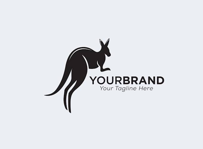 Do original pleasant lovely kangaroo logo in my style by Sumita_aho | Fiverr