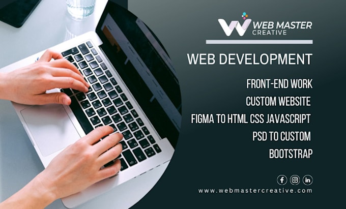 Make Figma To Html Css Javascript And Bootstrap Custom Site By