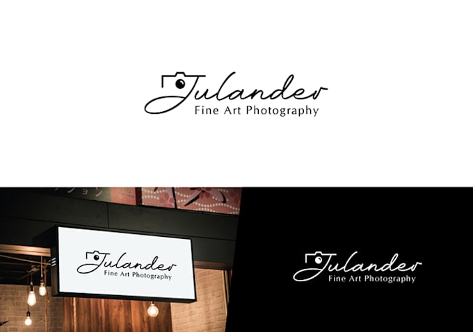 Make a custom photography studio logo by Norabary | Fiverr