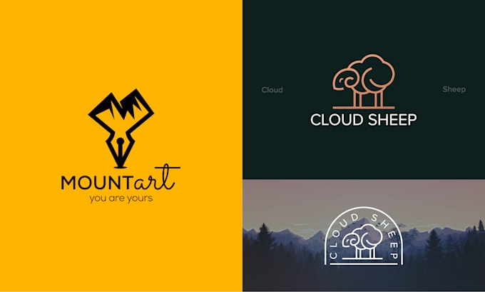 Do modern minimalist geometric line art business logo design by Hanifmahmood | Fiverr