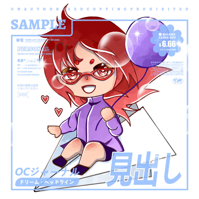 Draw Anime Chibi Uwu By Sorataruwu Fiverr