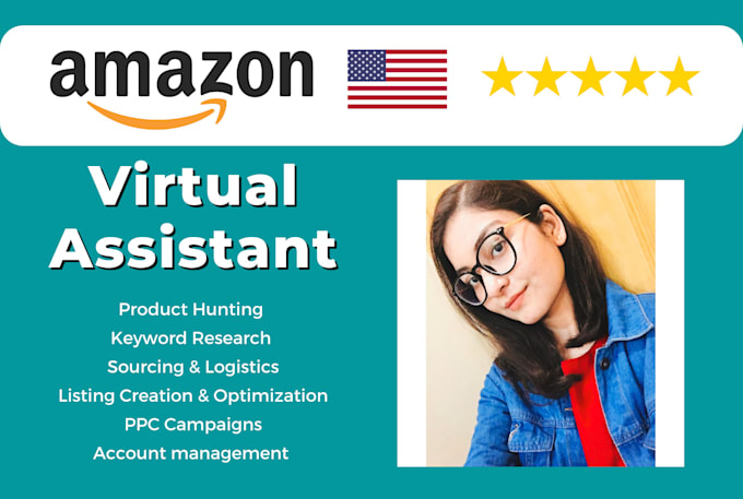 Be your amazon virtual assistant, and provide az amazon services by ...