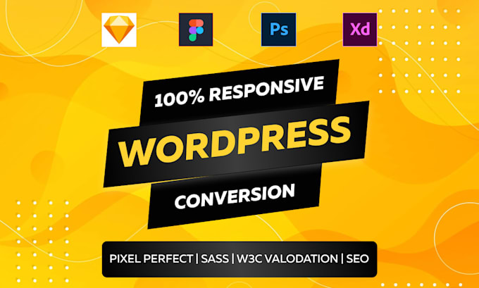 Convert figma,psd,xd to responsive wordpress website by Nixory | Fiverr