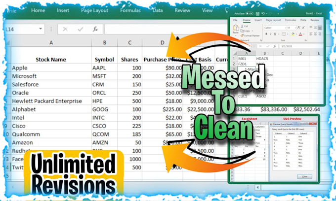Clean, organise, merge and sort excel or csv data by Krishagrawal665 | Fiverr
