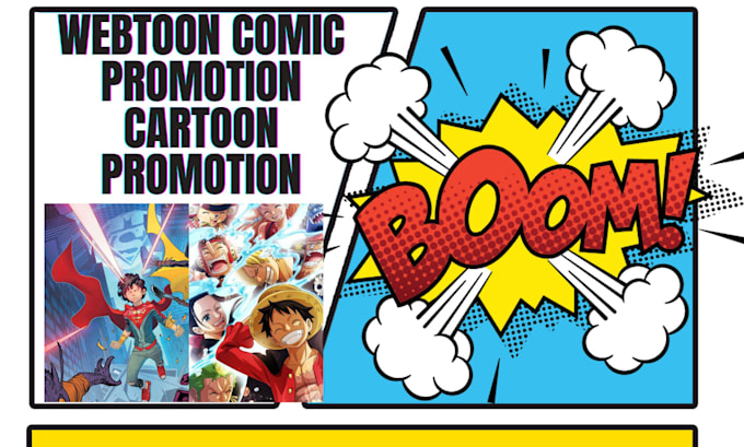 Webtoon promotion webtoon comic book to real audience for organic ...