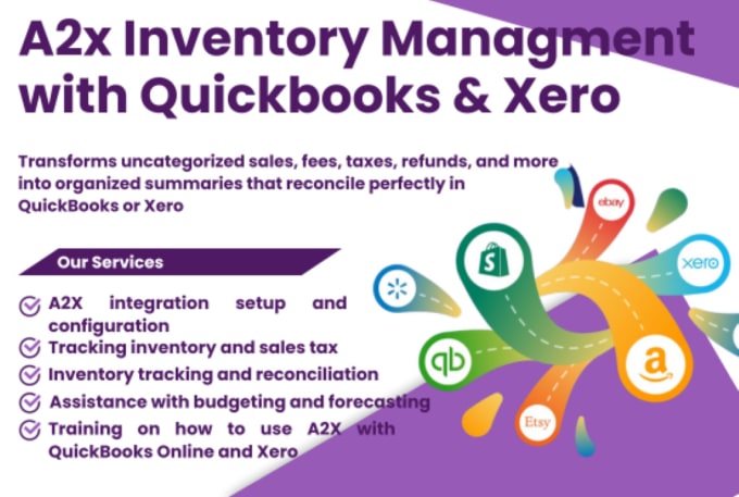 Do a2x inventory management with quickbooks and xero by Fakharali123 ...