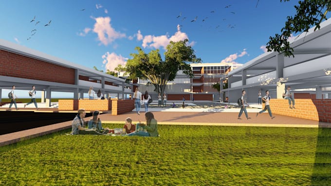 Do Master Plan Rendering 3d Realistic Render 3d Animation By Khushbu57