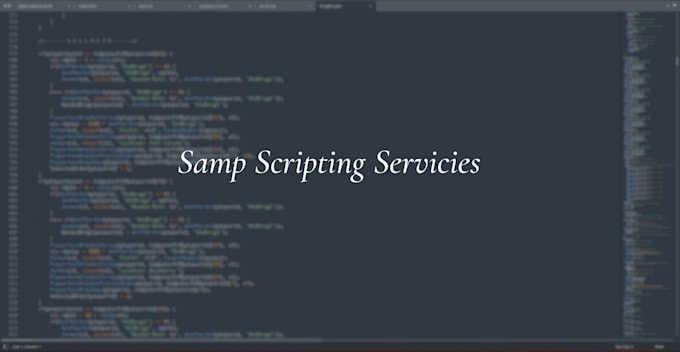 Help you creating samp servers by Marieta123n | Fiverr