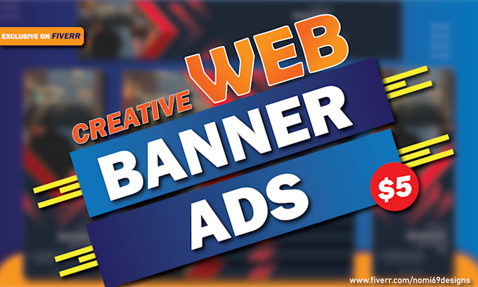 Design website banner and shopify banner in 24 hours by Nomi69designs ...