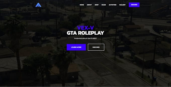 Create a fivem website for you by Johannes185 | Fiverr