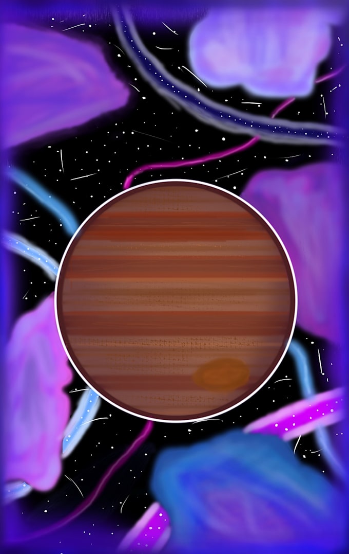 Create your own planet drawing by Zooblex12 | Fiverr