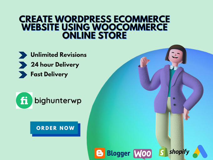 Create Wordpress Ecommerce Website Using Woocommerce Online Store By