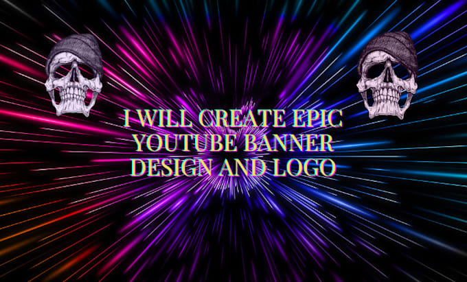 Create epic youtube banner design and logo by Choky15n | Fiverr