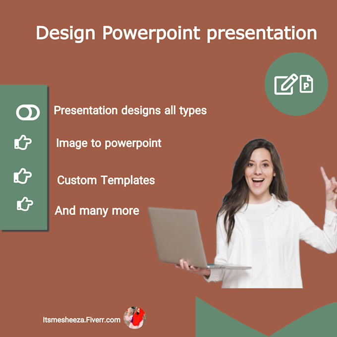 Design very attractive powerpoint presentations by Itsmesheeza | Fiverr