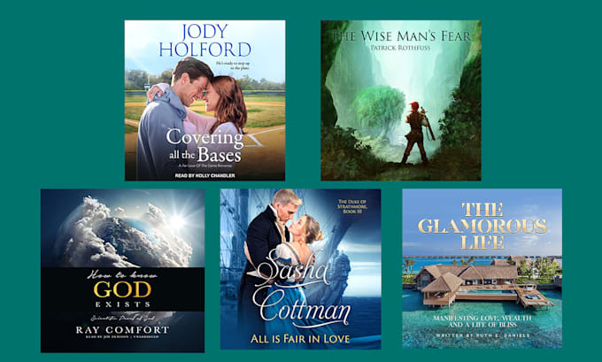 Design professional acx audio book cover by Saif_studio9 | Fiverr