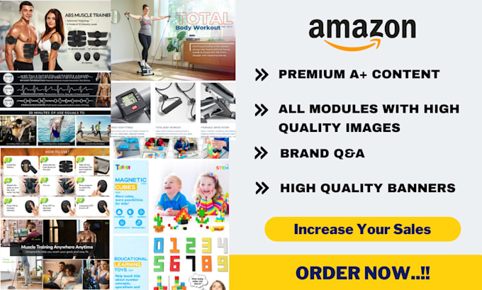 Design premium a plus for amazon listings with hq images by Amit_digi ...