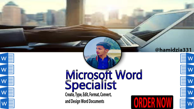 Create Edit Format Design And Type Microsoft Word Documents By Hamidzia331 Fiverr