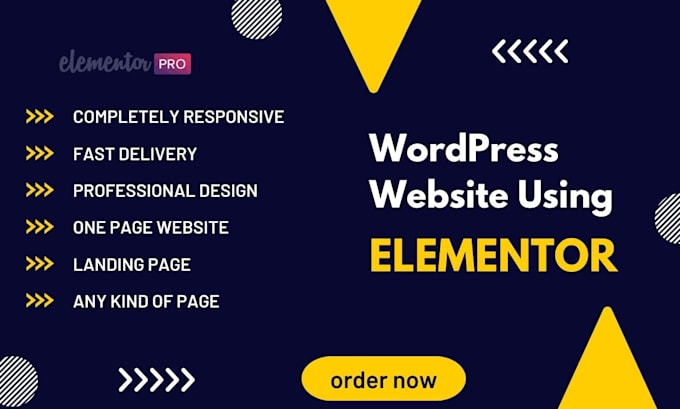Create professional wordpress website with elementor pro by Husnainsaeed621 | Fiverr