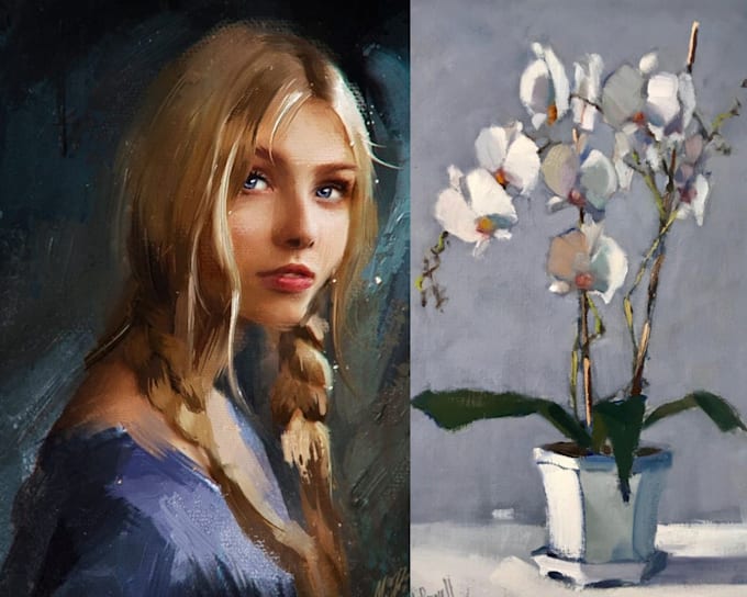 Turn your photo into epic oil painting by Kosmopako | Fiverr