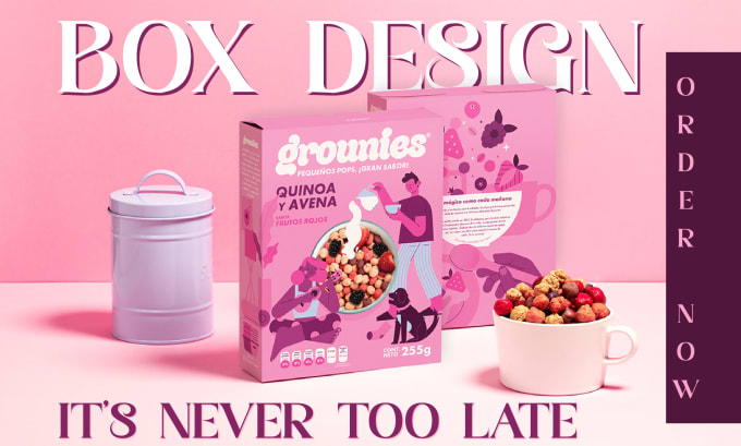 Do box design,packaging and label design, and product design for amazon ...