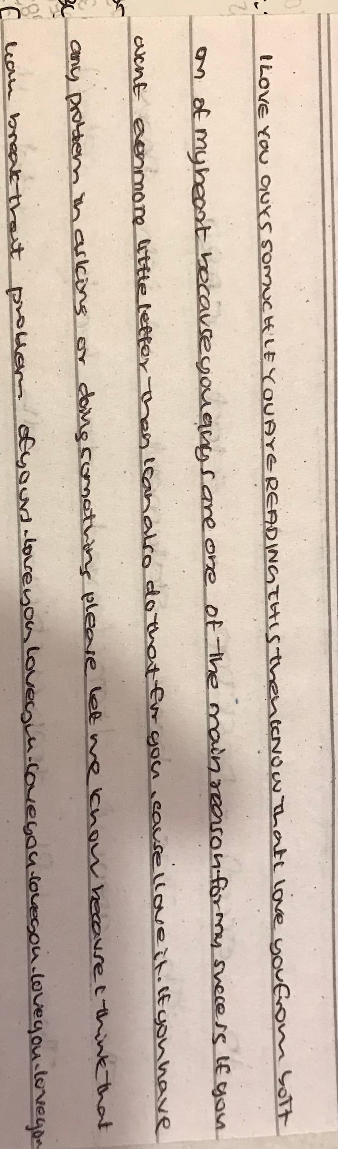 Write whatever in tiny little handwriting by Edger007 | Fiverr