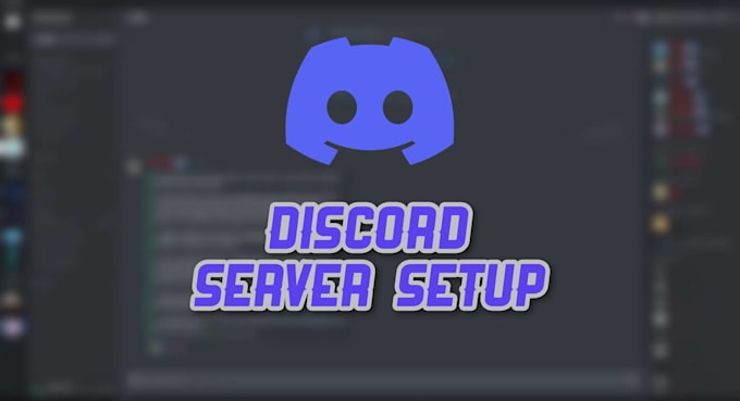 Create a custom discord server with a clean and professional appearance ...