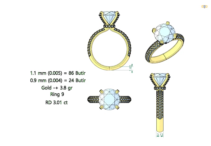 3d jewelry freelance recive orders by Qiyaspradipta | Fiverr