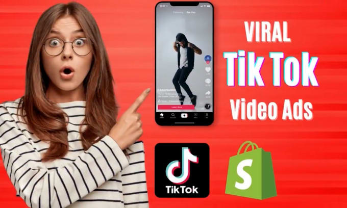 Create Commercial Tiktok Video Ads Ecommerce Dropshipping Products By