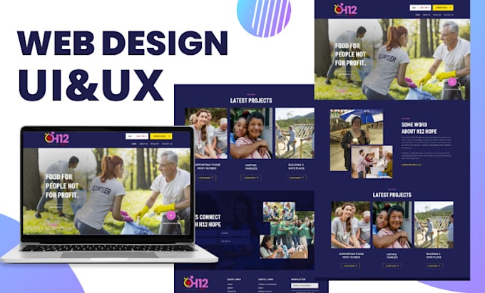 Design amazing website design for you by Uiuxweb | Fiverr
