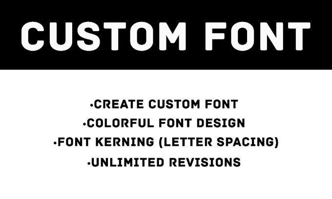 Create a custom font for your project in ttf and otf by Fouadbouziani ...
