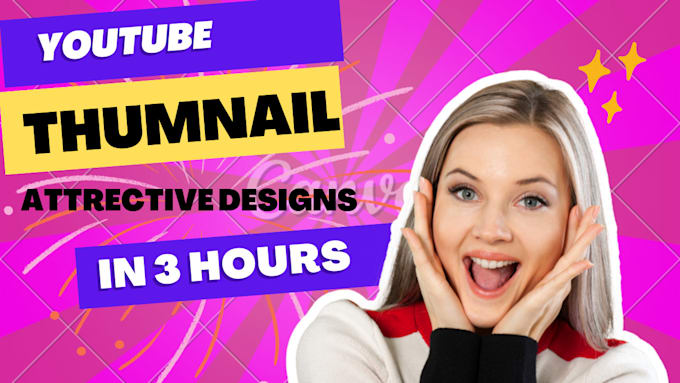 Design youtube thumbnail in 3 hours by Sabaaslam545 | Fiverr