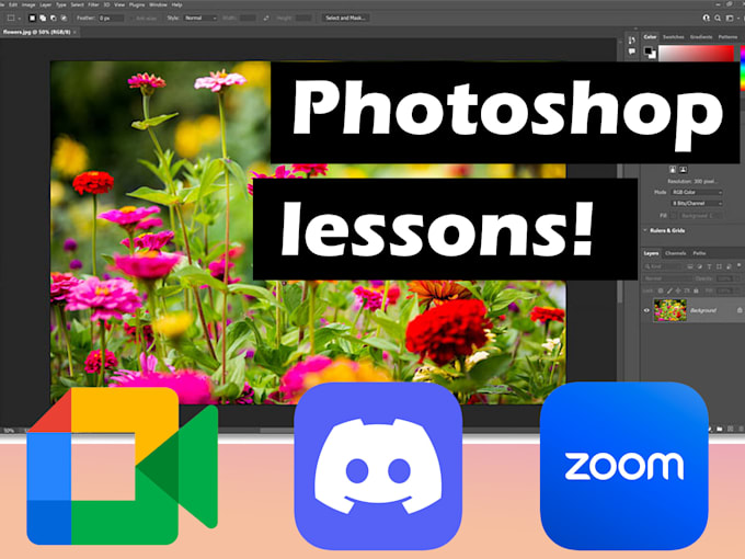 Give you a lesson about photoshop by Rosejjohn | Fiverr