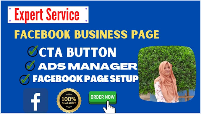 Make professional facebook business page, fb fan page setup by Humaiyamitu | Fiverr