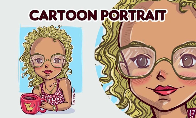 Draw a cartoon from your photo by Rumanzo | Fiverr