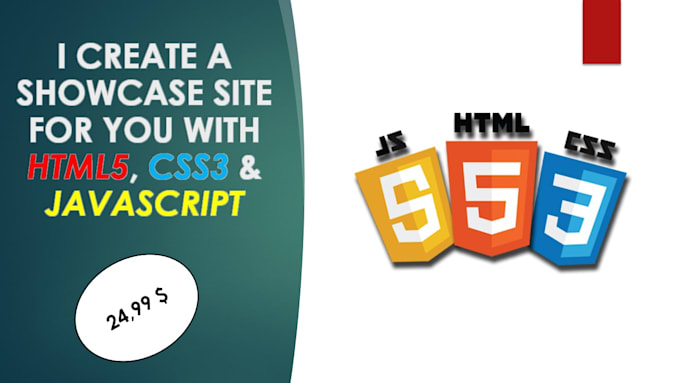Create A Showcase Site With Html5 Css3 Javascript By Williamth0mas Fiverr 2241