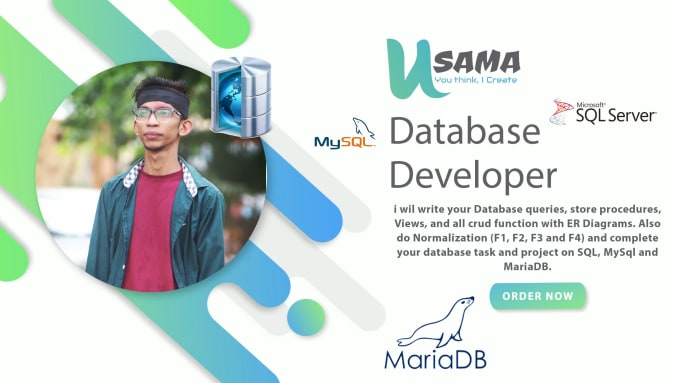 Design Your Database With Queries Erd Store Procedure Normalization On Sql Mysql By Usamawarsi