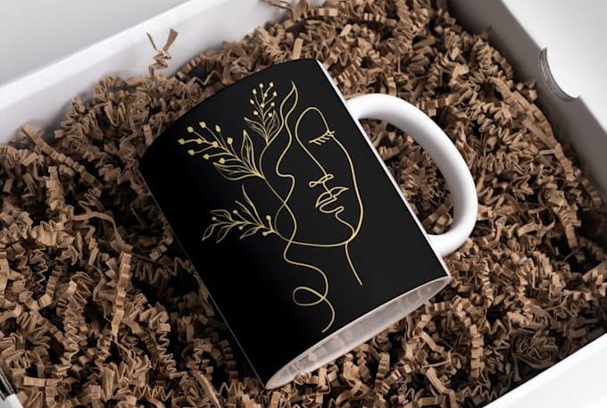 Create an awesome coffee mug design for you by Senghani | Fiverr