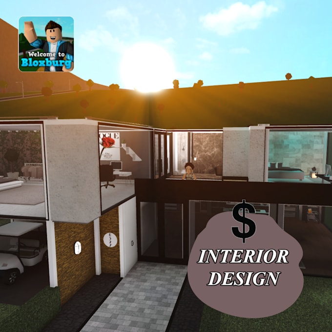 Design the interior of your bloxburg house by Alexandrxa | Fiverr