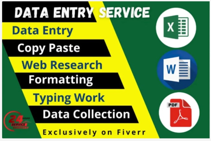 Do Data Cleaning Formatting Editing Merge Organize Ms Excel By Rahul3008 Fiverr