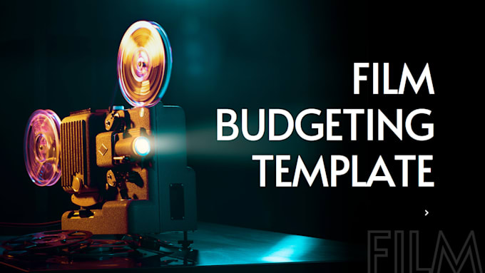 Provide an editable spreadsheet for film budgeting by Excel_lenny | Fiverr
