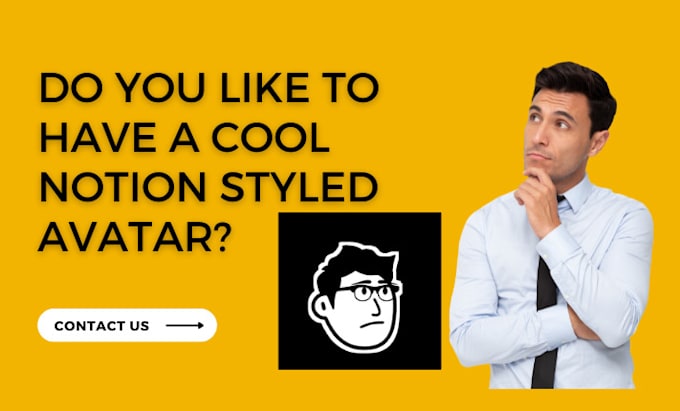Custom notion avatar for your social media profile picture by ...